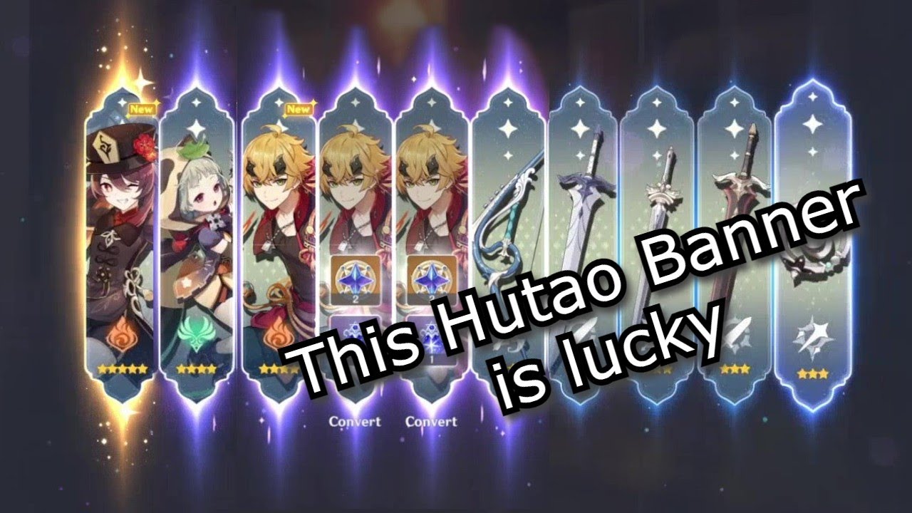 This Hutao banner is too good!! | Hutao and Thoma pulls - YouTube