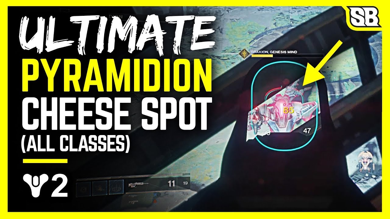 Destiny 2 - ULTIMATE CHEESE SPOT - Pyramidion Strike/Nightfall - Works ...