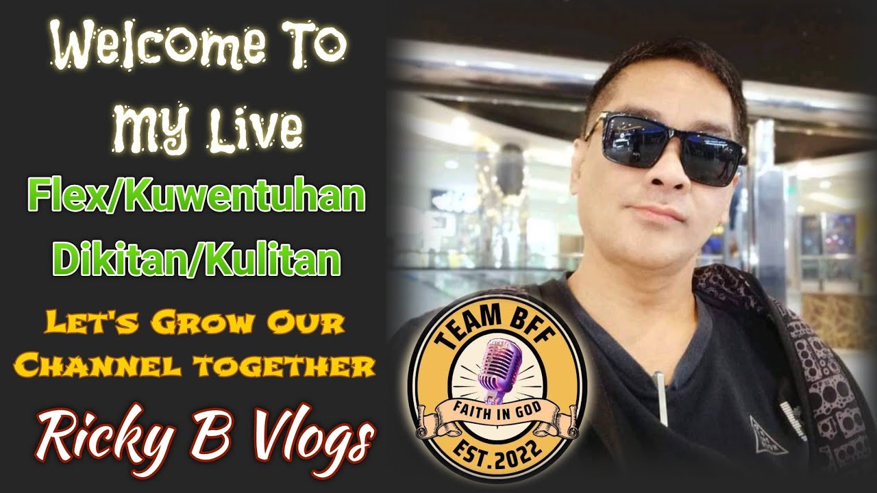 Ricky B Vlogs is live! Advance Happy 1st year Anniversary Ng Team BFF ...