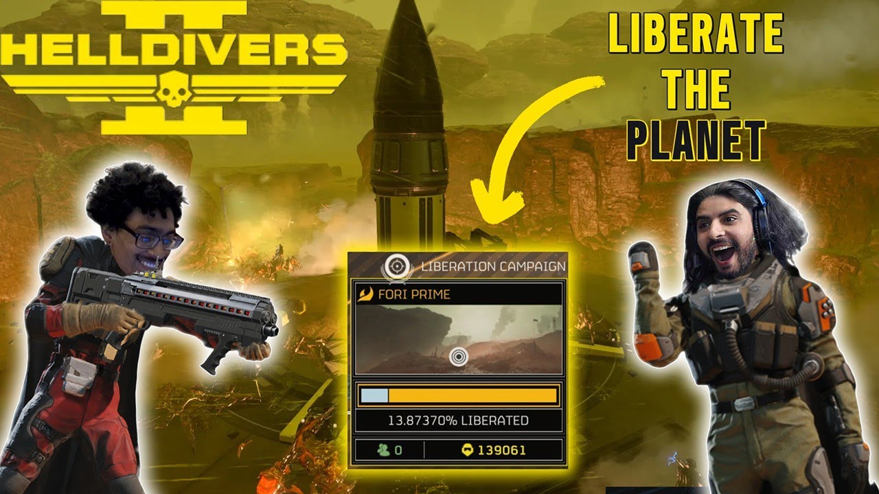 🔴- LIVE PB&J PLAY HELLDIVERS 2 | NEW MAJOR ORDERS, LIBERATE FORI PRIME ...