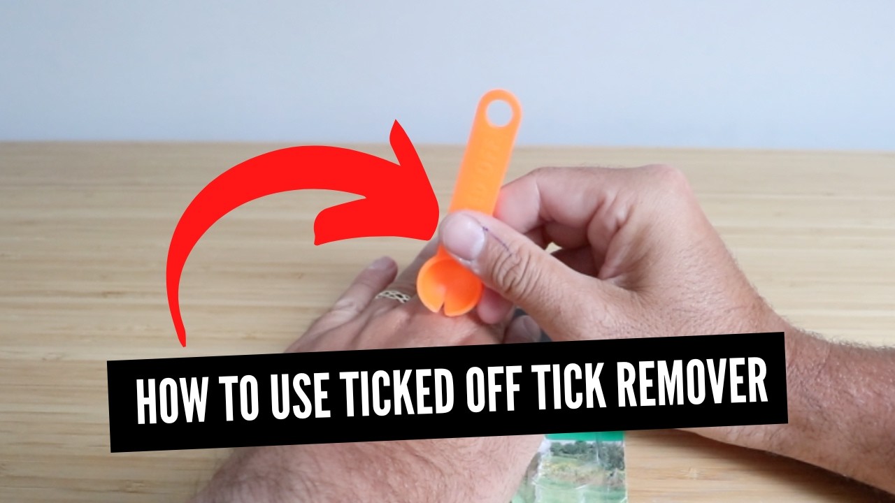 How To Use Ticked Off Tick Remover - YouTube