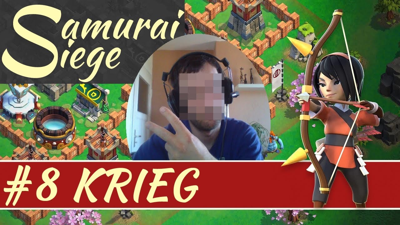 [facecam] Samurai Siege #8 || BATTLE || Let's Play Samurai Siege ...