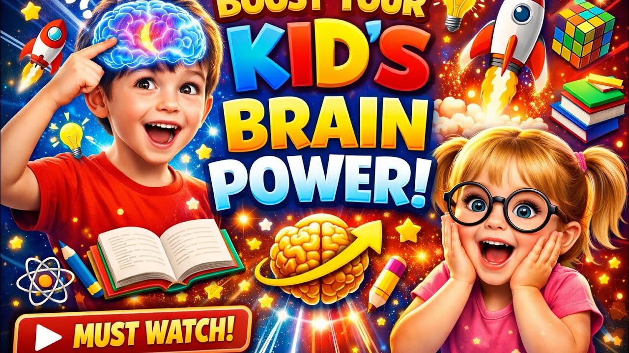 BOOST Your Kid’s Brain Power 🧠🚀 | Fun & Smart Activities for Kids - YouTube