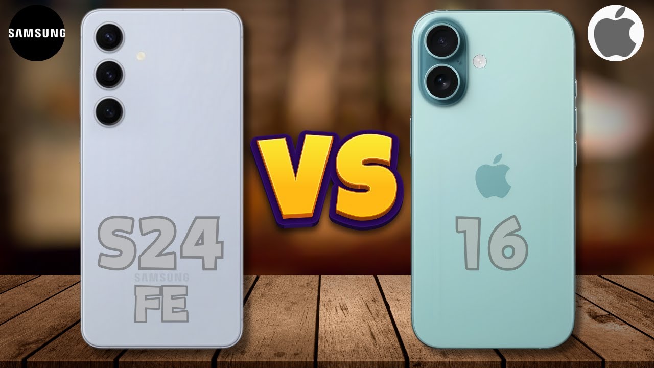 SAMSUNG GALAXY S24 FE VS IPHONE 16 | FULL COMPARISON 🔥 - YouTube
