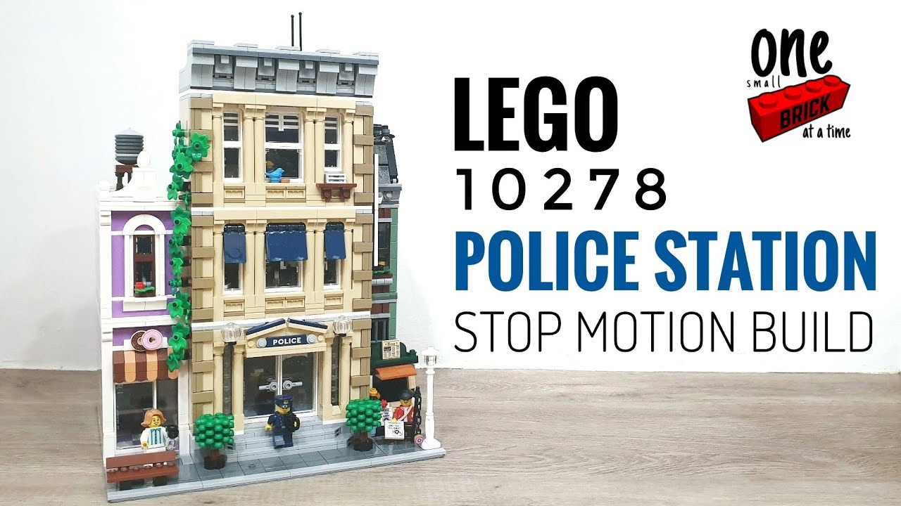LEGO Creator Expert 10278 Police Station | Modular Buildings Series ...