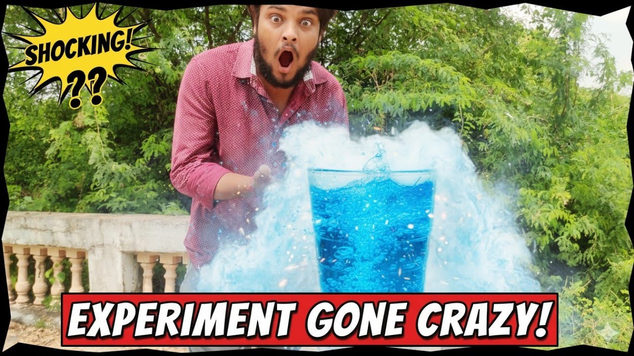 😱 Volcano Foam Experiment | Crazy Science at Home 🧪🌋 #experiment - YouTube