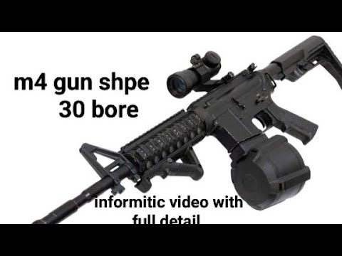M4 Shape 30 Bore guN - YouTube
