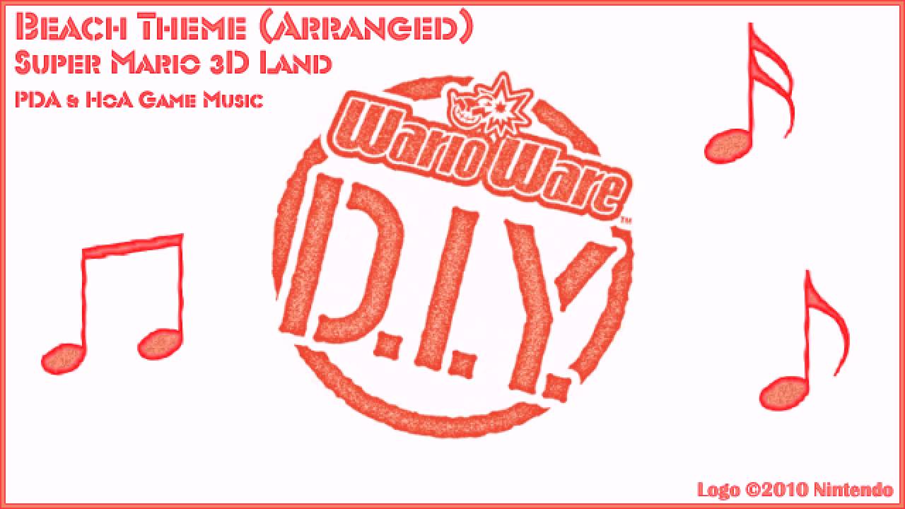WarioWare D.I.Y. Records: "Beach Theme (Arranged)" from Super Mario 3D ...