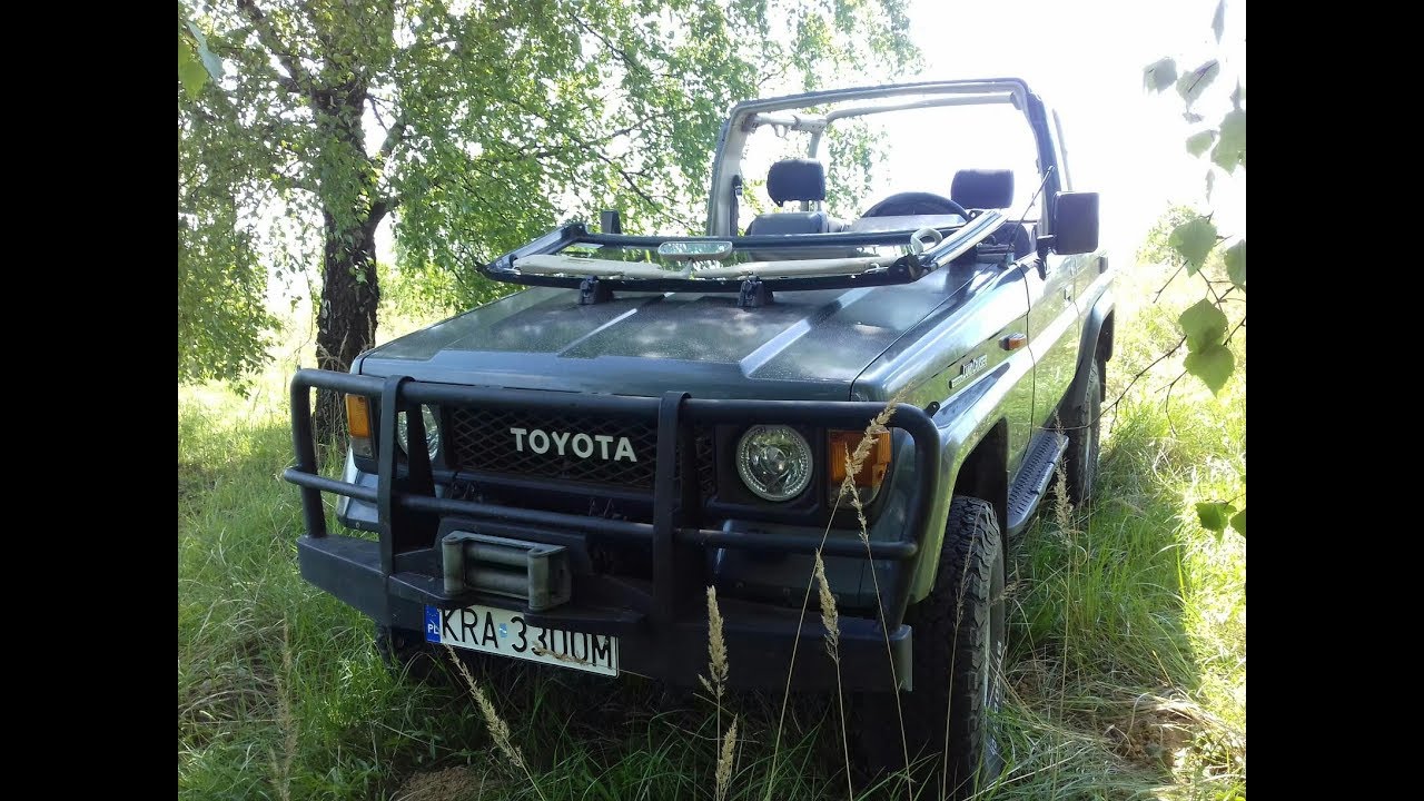 TOYOTA Land Cruiser LJ 73 Cabrio Hard Top 4x4 / Youngtimer - YouTube
