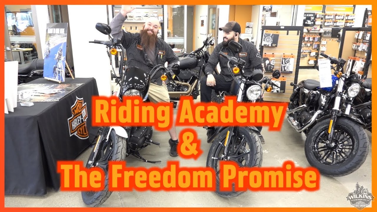 Harley-Davidson Riding Academy and Freedom Promise - YouTube