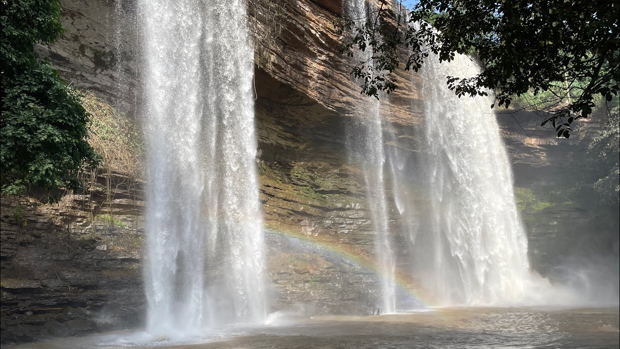 BEAUTIFUL WATERFALLS AT BOTI FALLS IN GHANA!!! 🇬🇭🤩 ️🌸☀️ - YouTube