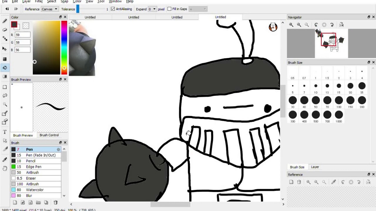 Drawing Mega Knight: Clash Royale - YouTube