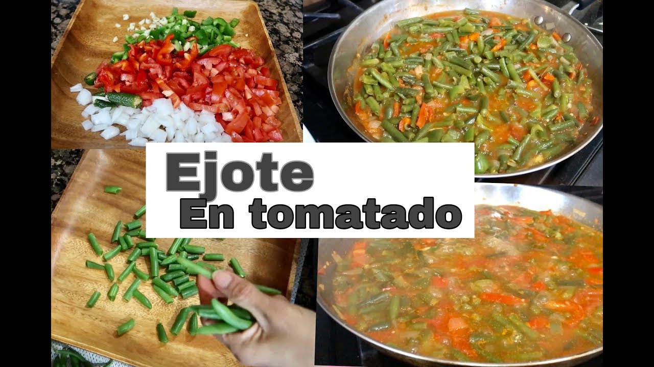 Como preparar ejotes ami estilo receta fácil - YouTube