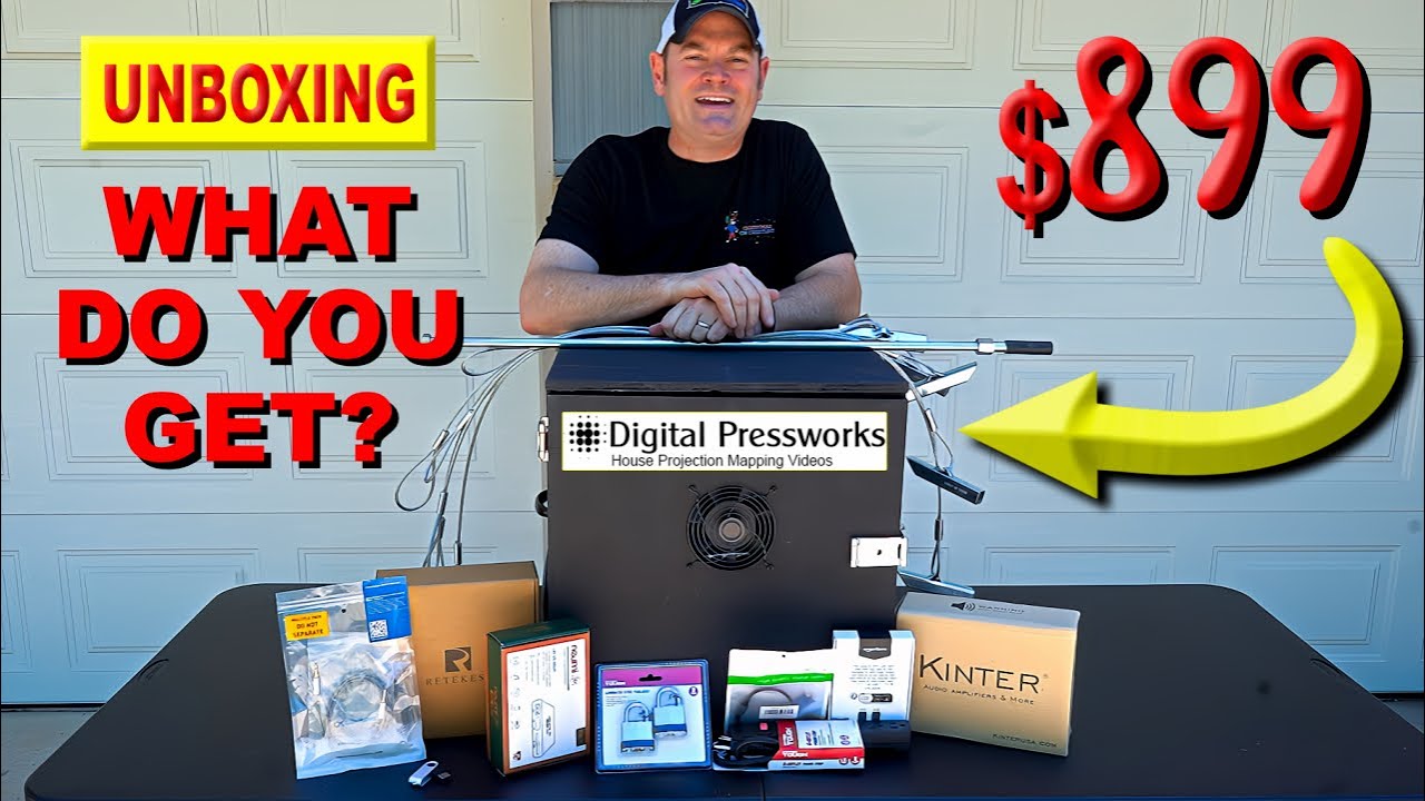 Digital Pressworks Projection Mapping Box | What Do You Get For $899 ...