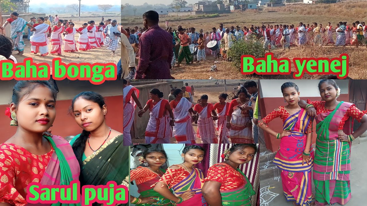 💞Baha bonga | baha yenej | sarul puja|berel vlog video| - YouTube