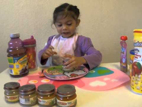 Baby Food Challenge! - YouTube