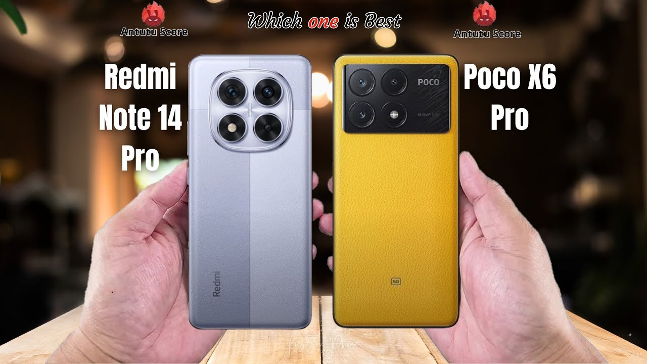 Redmi Note 14 Pro vs Poco X6 Pro Full comparison ⚡Which one is Best - YouTube