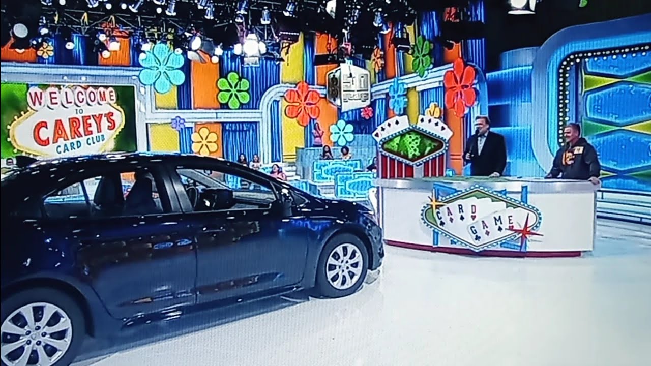 The Price Is Right "Card Game" 1/7/2022 - YouTube