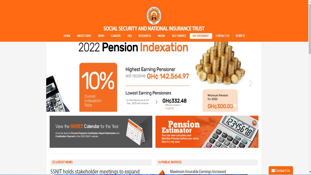 How To Check Your Social Security(SSNIT) Statement 2022. A must watch ...