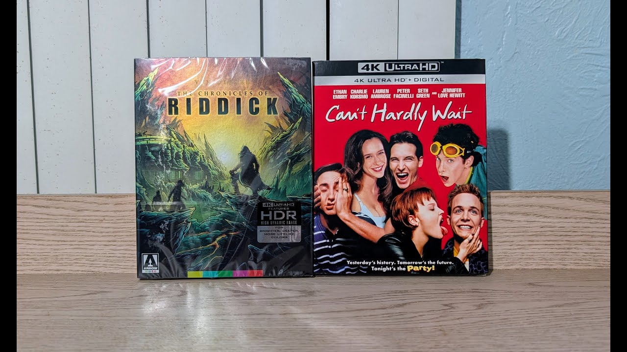 The Chronicles of Riddick & Can't Hardly Wait 4K UHD Blu-Ray Unboxing ...