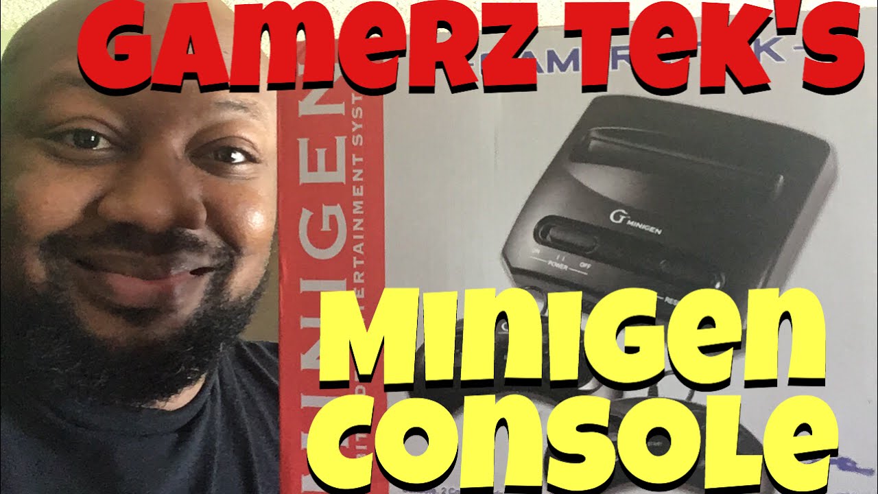 Gamerz Tek Minigen console (Genesis clone) - YouTube