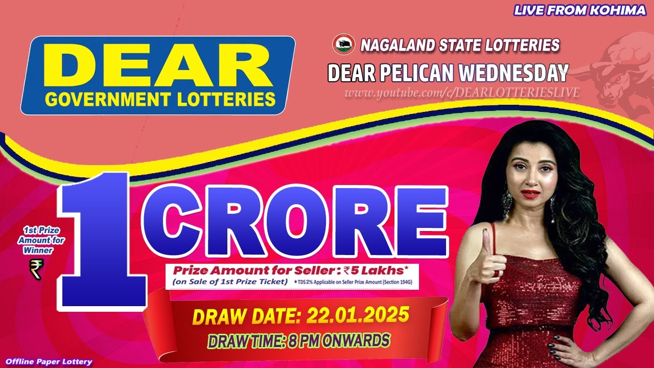 DEAR PELICAN WEDNESDAY WEEKLY DRAW 8 PM ONWARDS DRAW DATE 22.01.2025 ...