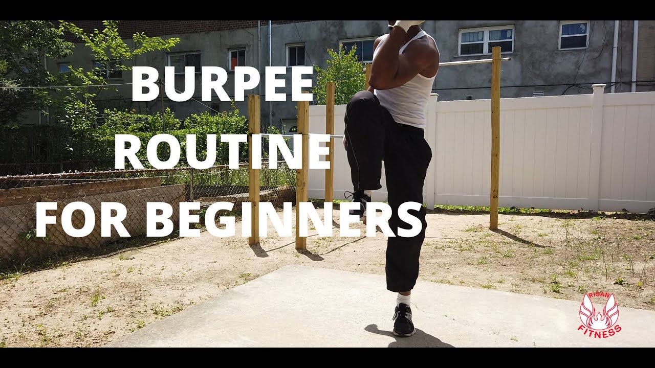 A Burpee Pyramid Routine for Beginners (Burpees, Squats and Standing ...