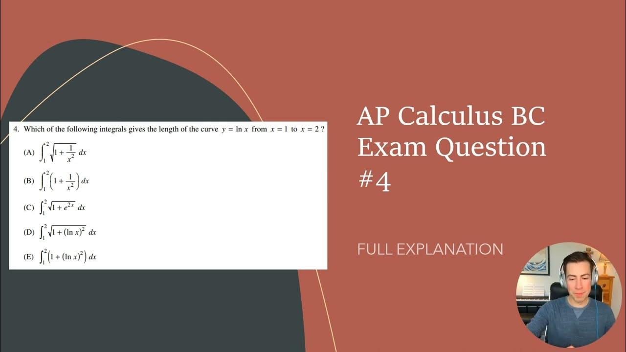 OFFICIAL Calculus BC Practice AP Exam Question #4 - YouTube