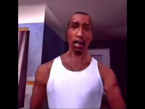 GTA San Andreas Carl sad meme - YouTube