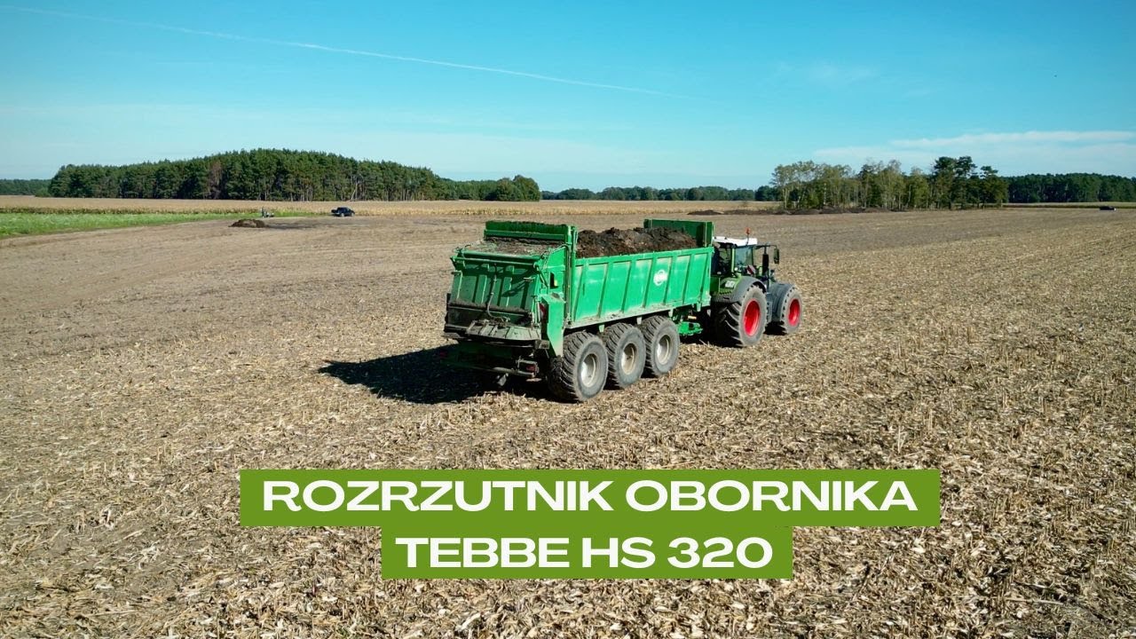 TEBBE HS 320 – Wszystko, co musisz wiedzieć o tym rozrzutniku - YouTube