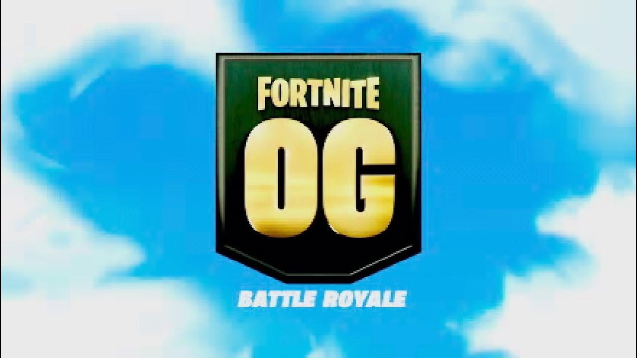 Fortnite OG is here or something - YouTube