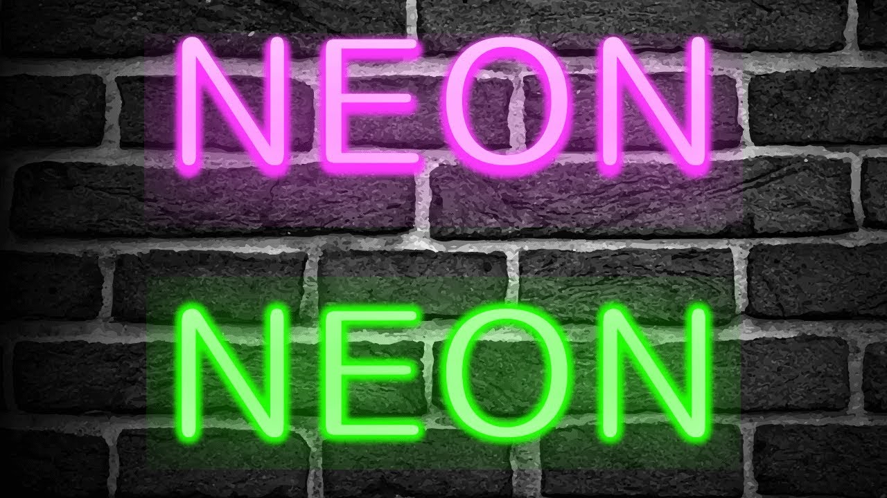 How To Create A Neon Text Effect In Adobe Illustrator YouTube how-to-create-a-neon-text-effect-in-adobe-illustrator-youtube