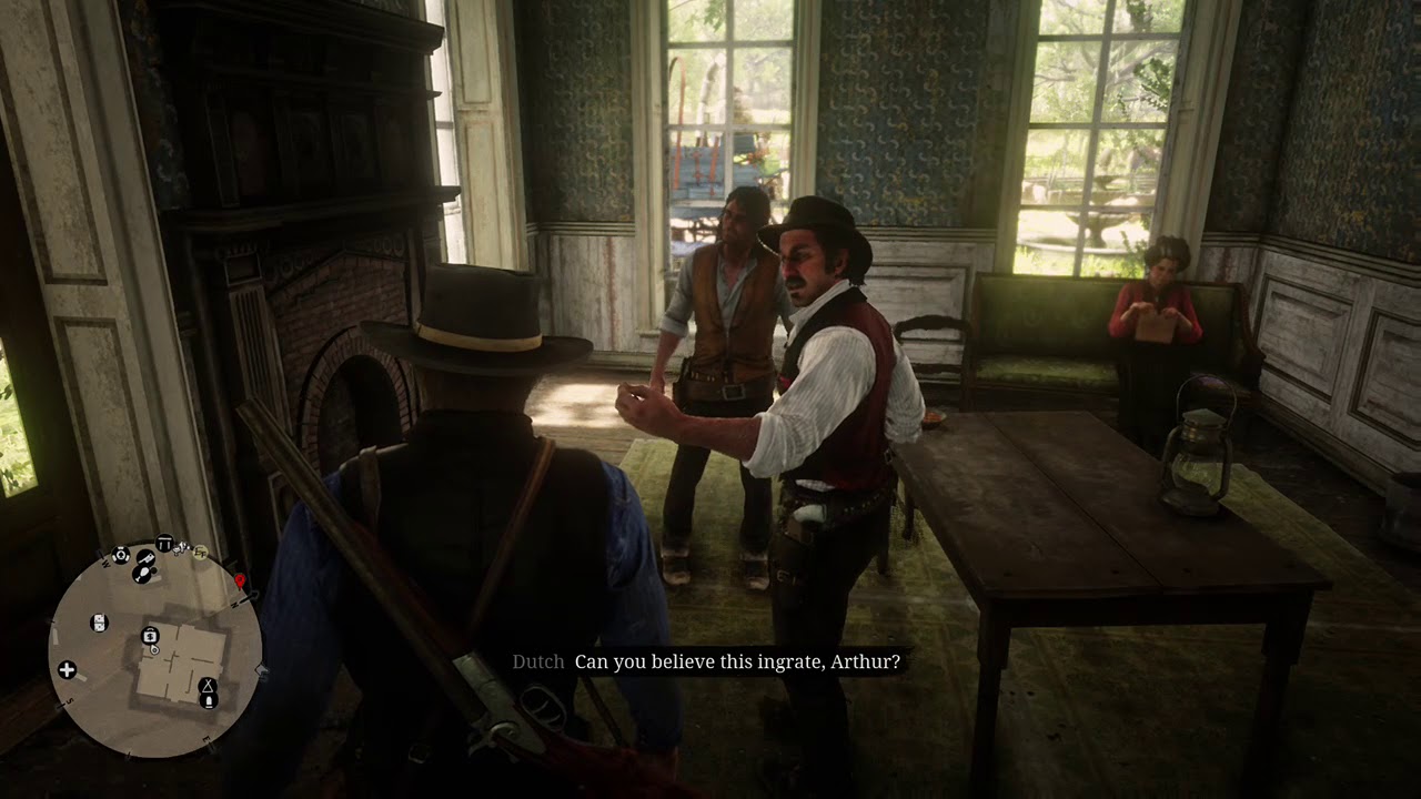John and Dutch get into an argument (Red Dead Redemption 2) - YouTube