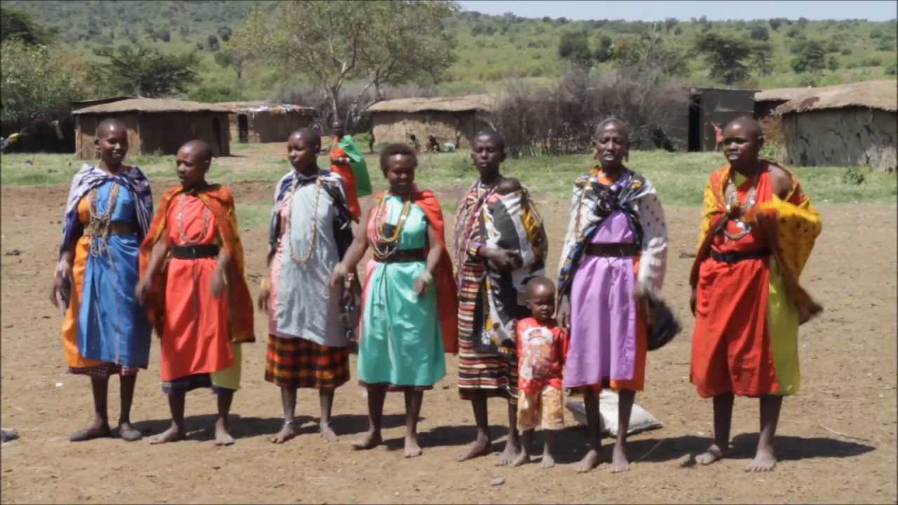 Maasai Tradition Welcoming New Child into their family, Kenya - YouTube