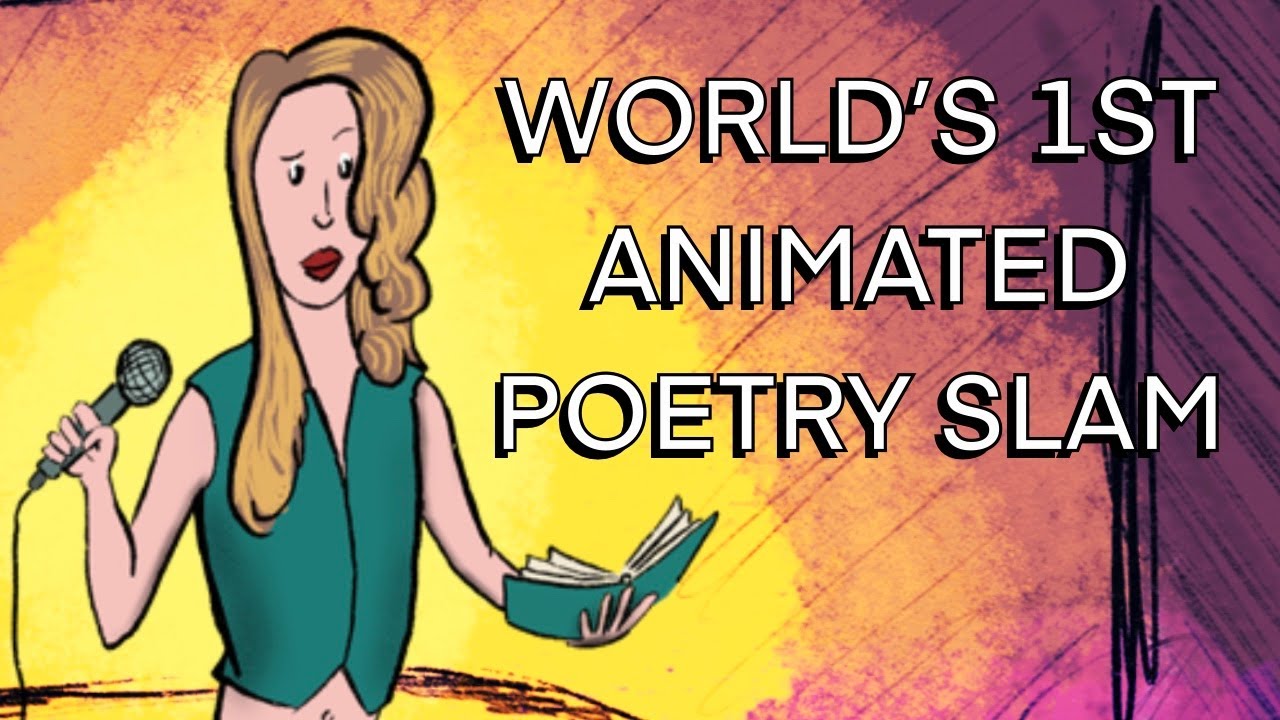 World's first animated poetry slam - YouTube