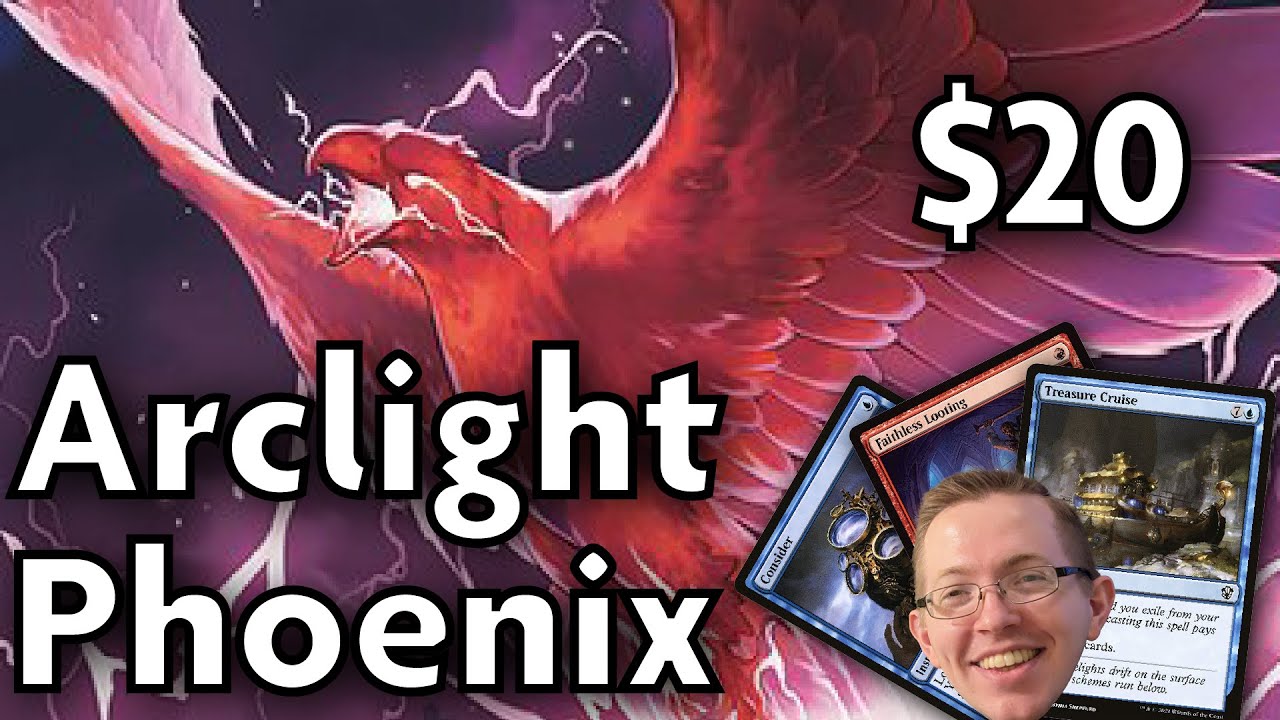 Draw 6 cards for 1 mana! - $20 MTG Deck - Arclight Phoenix - 60 Card ...