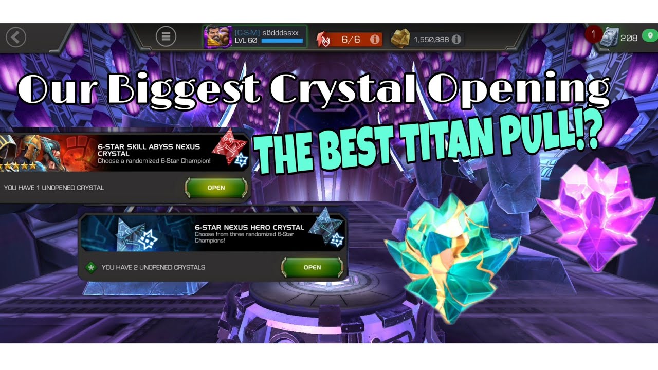 7 Star Titan Crystal Opening | Best Titan Pull Ever? | MCOC Crystal ...