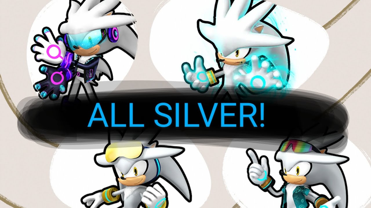 Racing as Every Silver in Sonic Speed Simulator! - YouTube