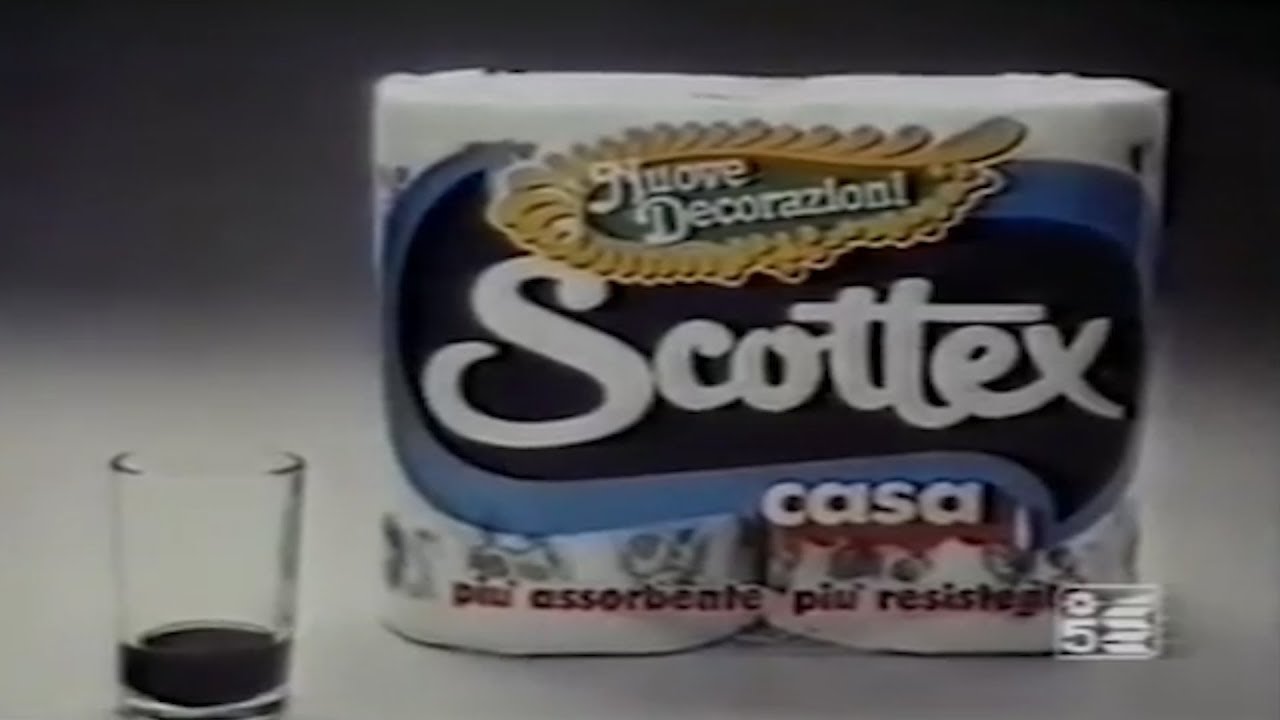 SPOT SCOTTEX CASA | 1984 | the 80s database - YouTube