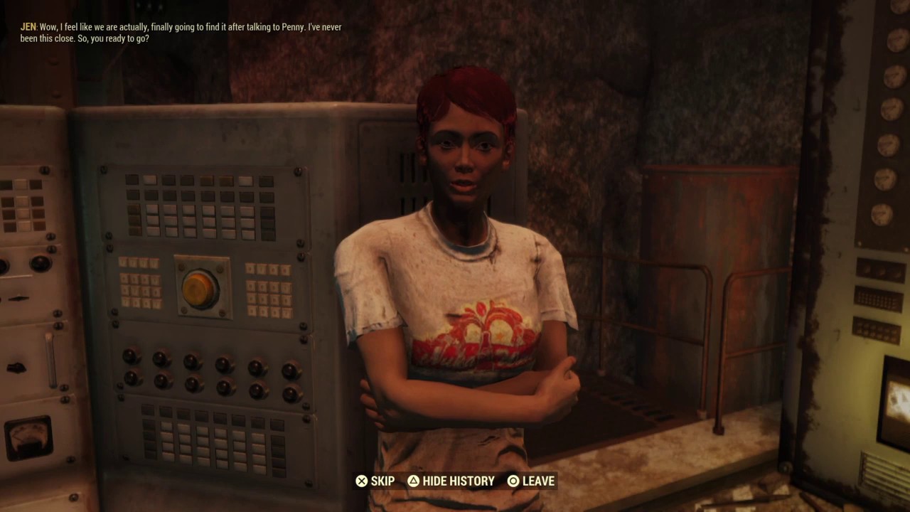 Fallout 76 - Invisible Ties pt1 / Jen - YouTube