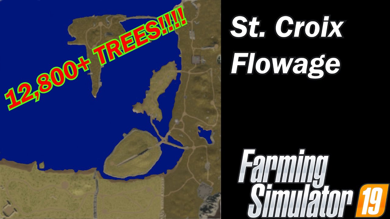 Farming Simulator 19 - Map First Impression - St. Croix Flowage - YouTube