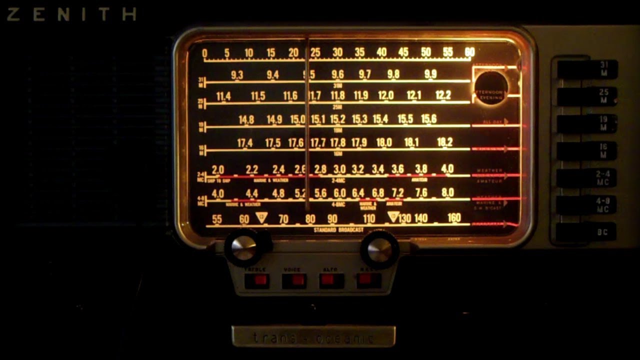 Zenith Trans-Oceanic L600 - 11580 kHz - Radio Slovakia International ...