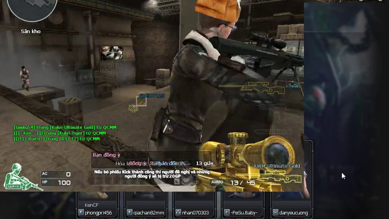 AWM ultimate gold zombie v4 - YouTube