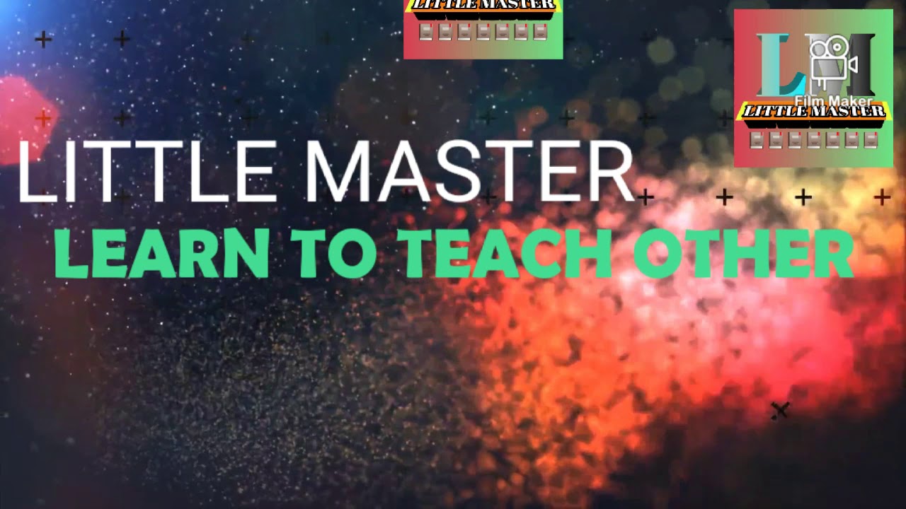 LITTLE MASTER.Intro for LITTLE MASTER - YouTube