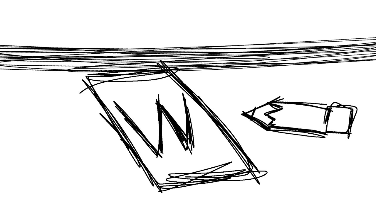 HOW TO DRAW A W! - YouTube