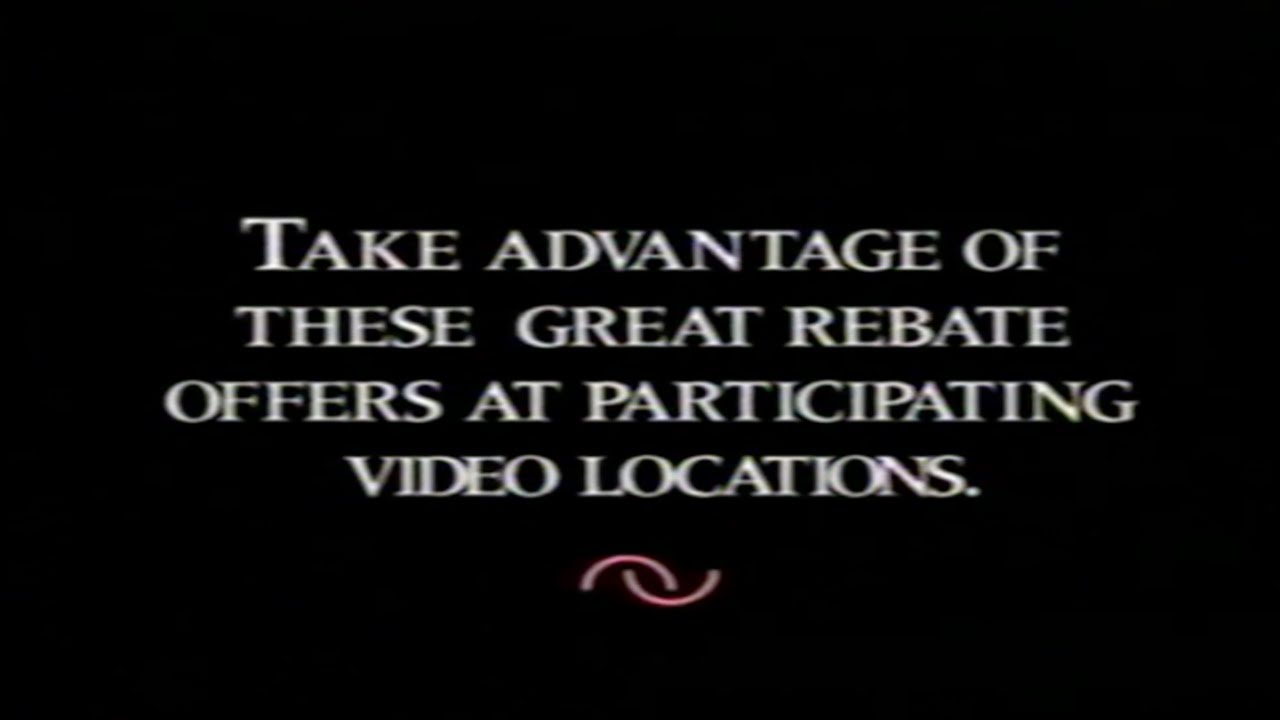 PARAMOUNT REBATE — GEORGE TAKEI (1992) VHS movie trailer [Rip ...