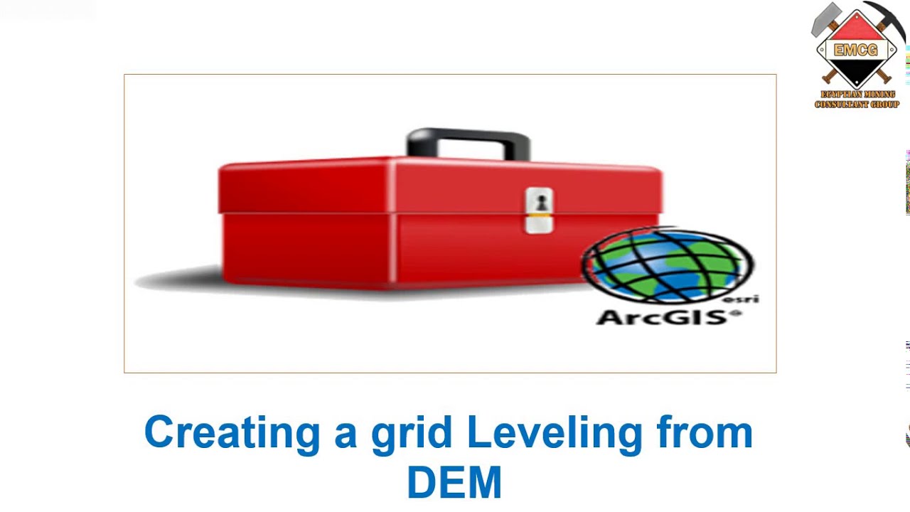 ArcGIS | Toolbox - grid Leveling from Digital Elevation Model - YouTube