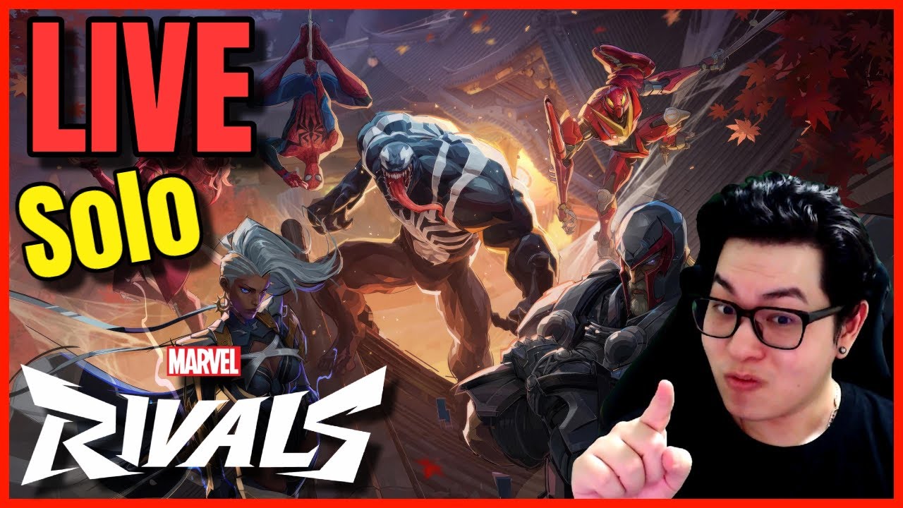 🔴 LIVE: Marvel Rivals | Rocket Raccoon Mastery in Solo Queue | Platinum ...