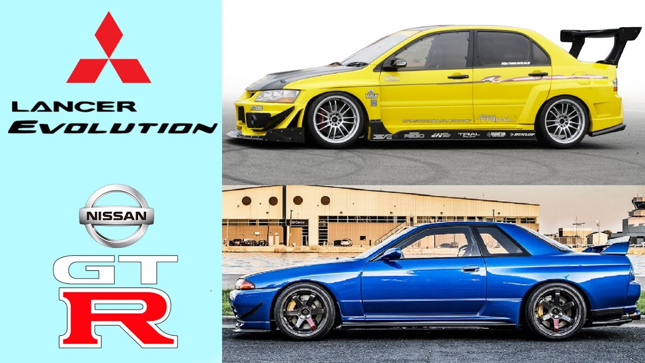 Gtr vs evolution 10 skyline evolution poster - navijery