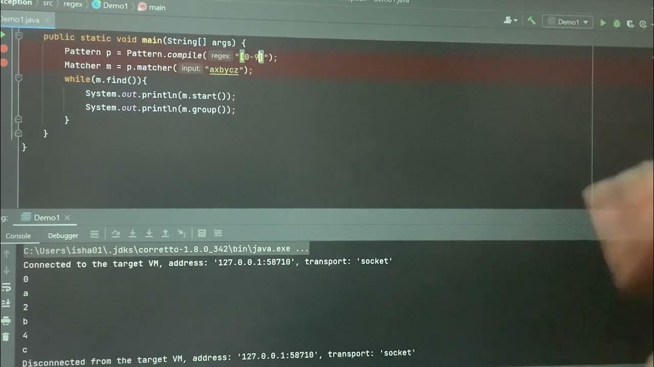 Java - Regex - Part - 3 | Pattern and Matcher Class - YouTube